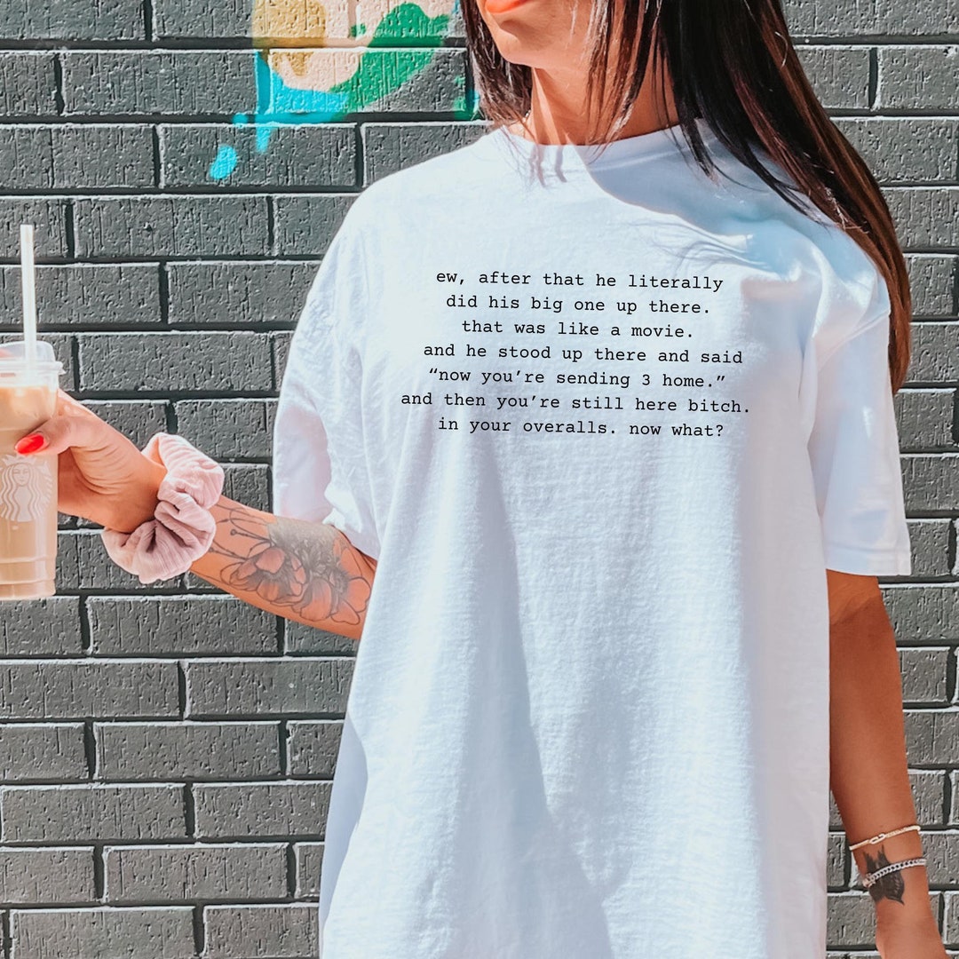 Leah Love Island Shirt Big One up There in Your Overalls Love Island ...