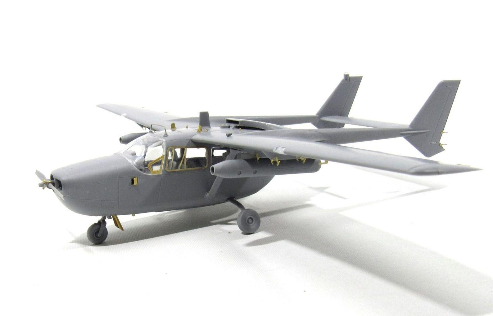 Photo-etched Detailing Set for Cessna O-2A Skymaster by ICM 48290 ...