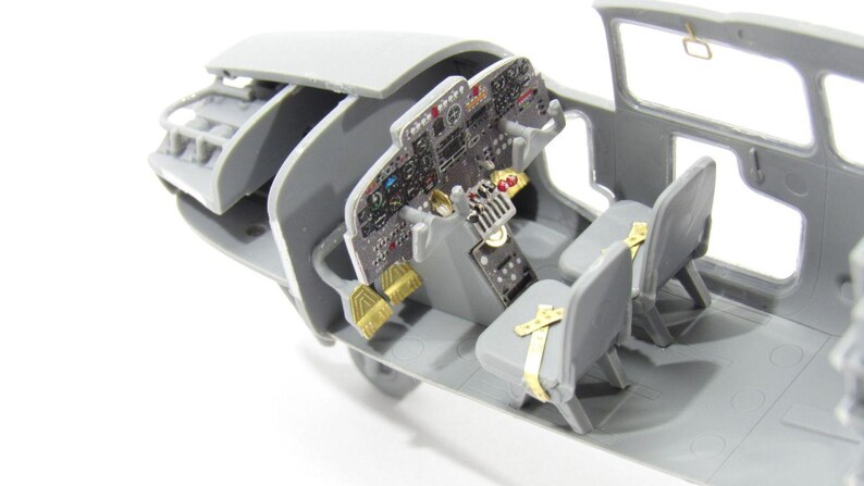 Photo-etched Detailing Set for Cessna O-2A Skymaster by ICM 48290 ...