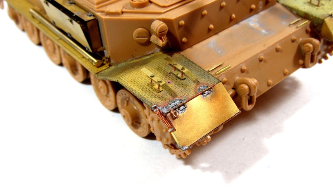 Photo-etched Detailing Set for Tank 'ferdinand' Sd.kfz. 184 by Zvezda ...