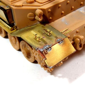 Photo-etched Detailing Set for Tank 'ferdinand' Sd.kfz. 184 by Zvezda ...