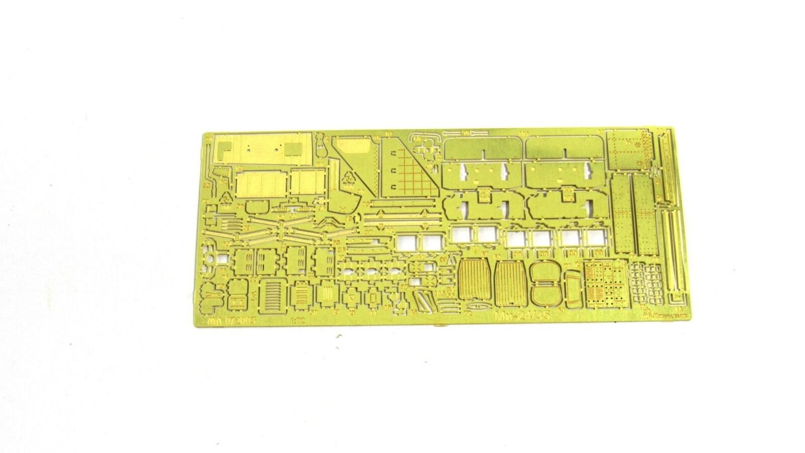 Photo-etched Detailing Interior Set for Mi-35 by Zvezda 7276, 1:72 - Etsy