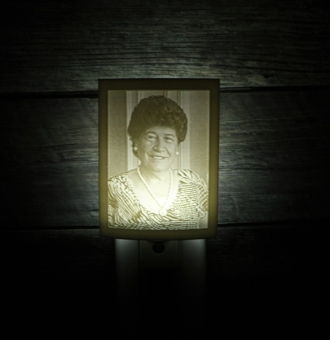 Memorial Night Light | Sensor Activated | 3D Printed | Personalize ...