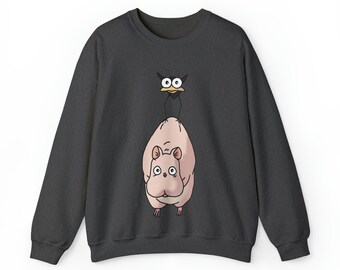 Back Side Hayao Miyazaki Spirited Away Boh Mouse and Yubaba Bird by ...