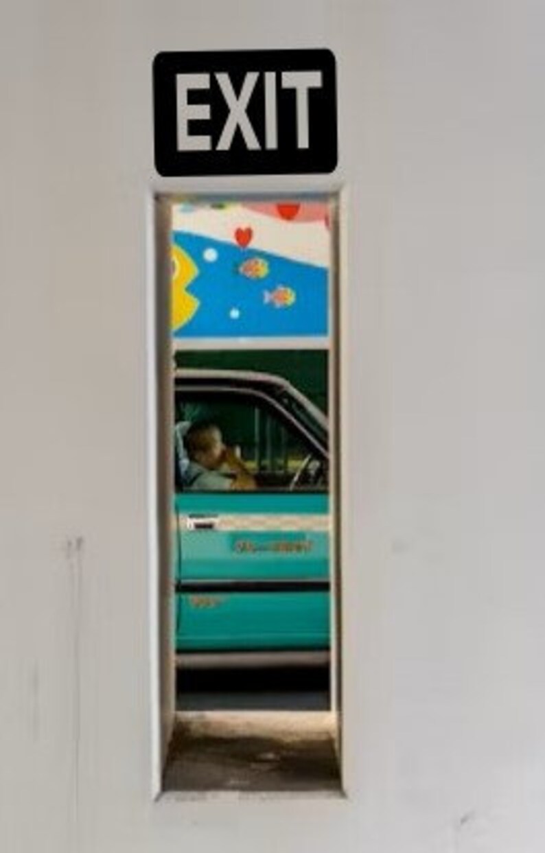 Horizontal EXIT Laser Cut Metal Sign - Etsy