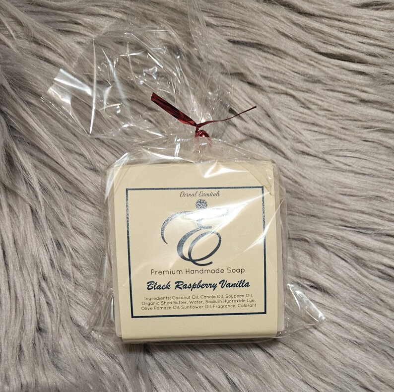 Black Raspberry Vanilla - Premium Handmade Soap - Etsy