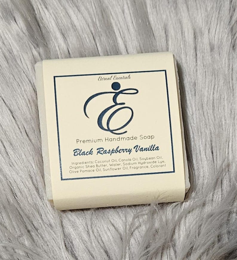 Black Raspberry Vanilla - Premium Handmade Soap - Etsy