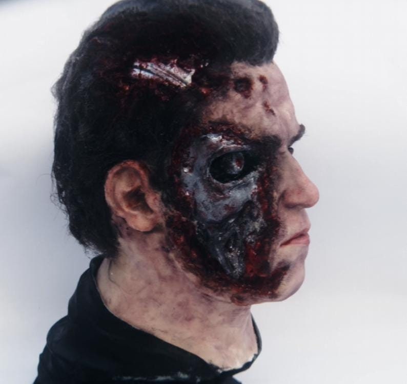 The Terminator - Arnold Schwarzenegger (life Size Silicone Bust) - Etsy