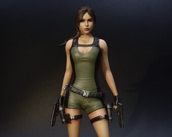 Tomb Raider Lara Croft Statue - Etsy