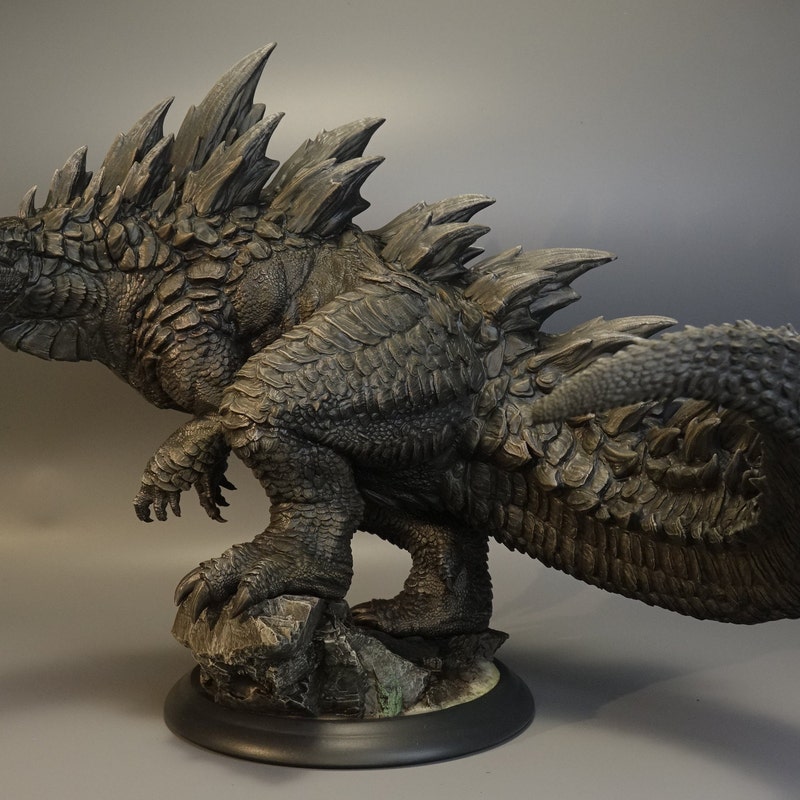 Godzilla Resin Lamp - Etsy