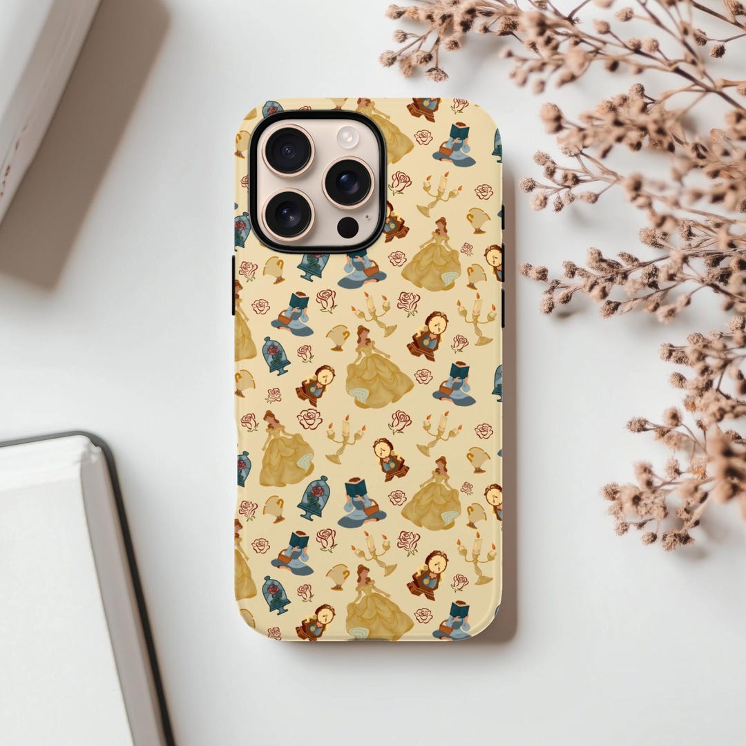 Phone Case, Beauty and the Beast Princess Belle Disney Princess Tough ...