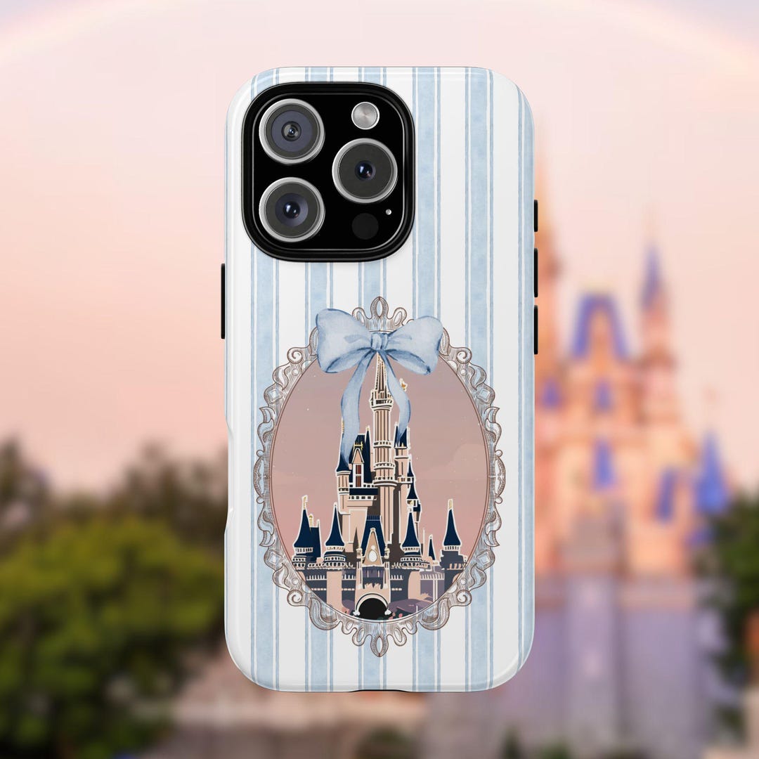 Phone Case, Cinderella's Castle Magic Kingdom Girly Design, WDW Theme ...
