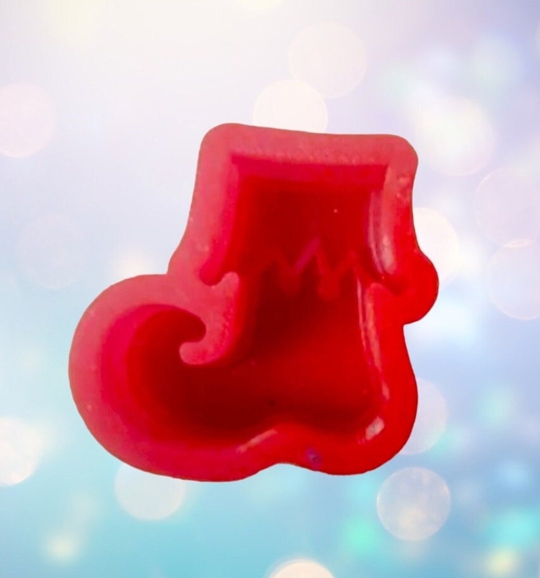 Small Elf Shoe Mold for Freshie Mold for Soap, Wax Melt Christmas Mold ...
