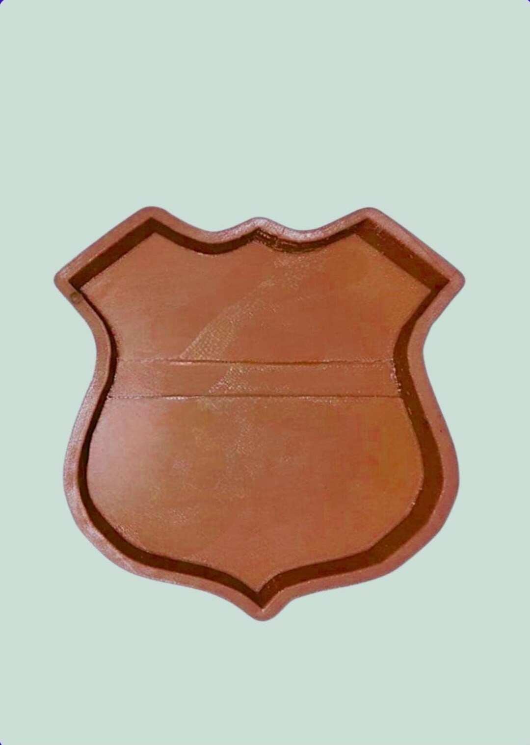 Thin Blue Line Mold Police Badge Freshie Mold for Soap Making Candle ...