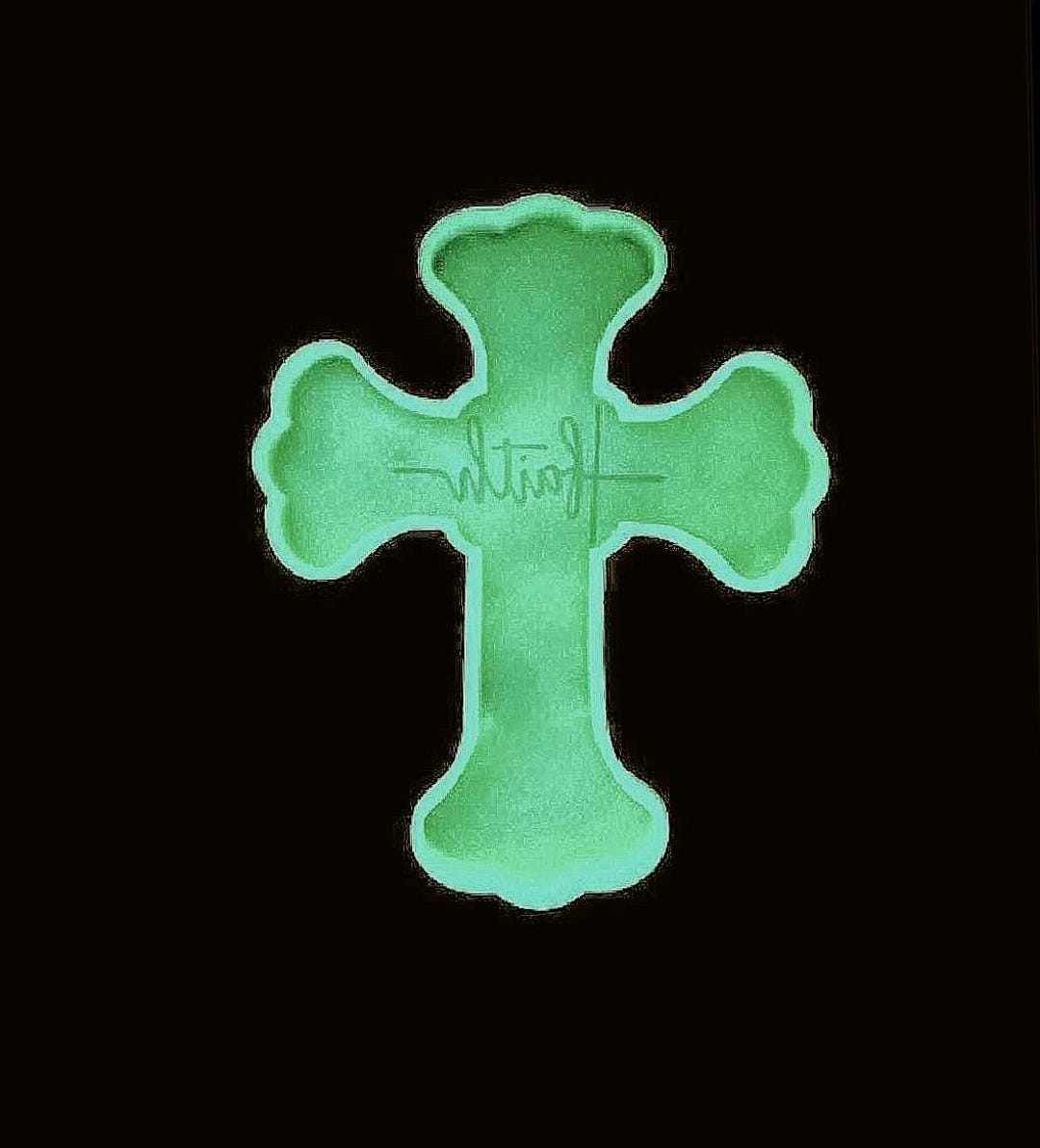 Large Cross Mold, Cement, Resin Mold, Craft Mold, Faith Cross ...