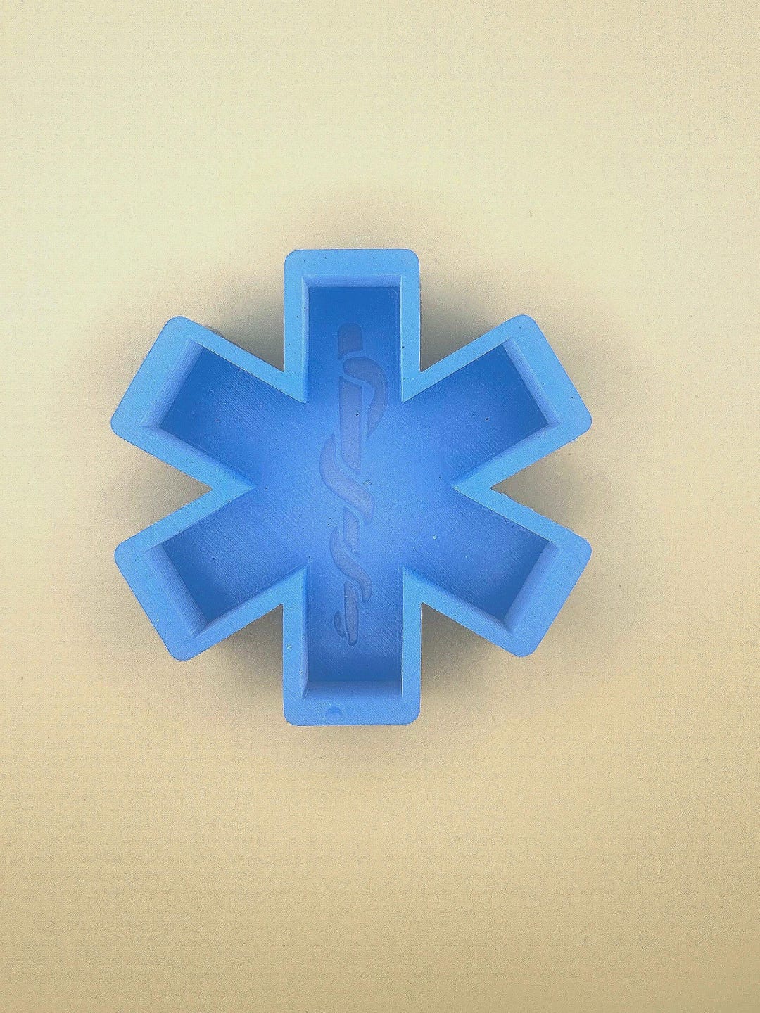 Small EMS Mold, Star of Life, Freshie Mold for Soap Making Candle Mold ...