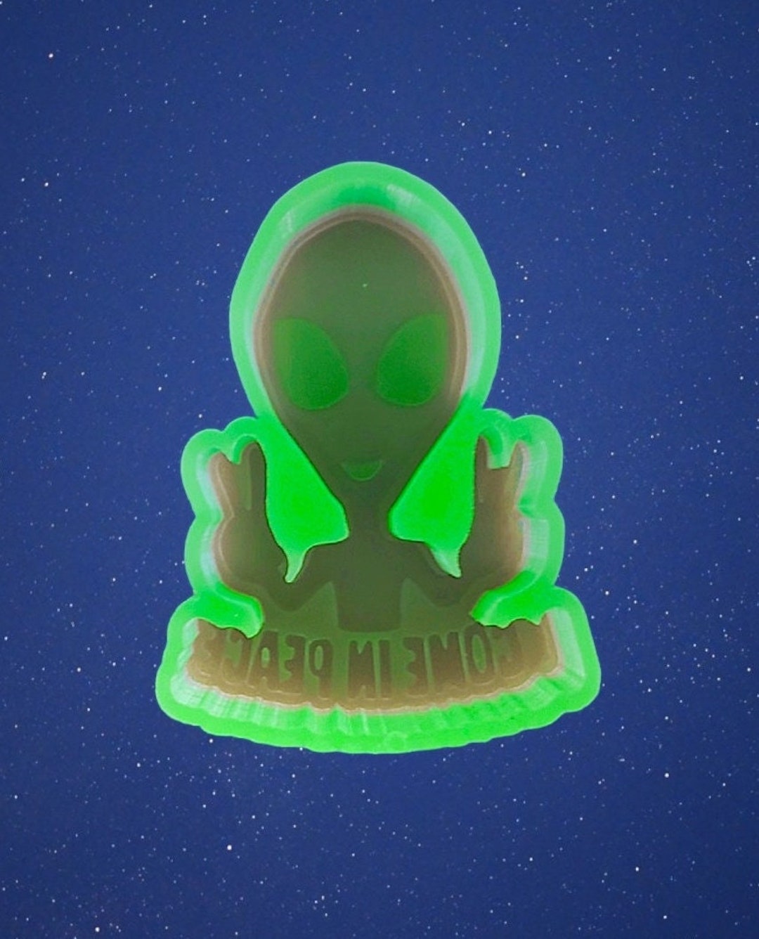 Alien Silicone Mold for Freshie Mold, Soap Candle Making, Wax Melt, ET ...
