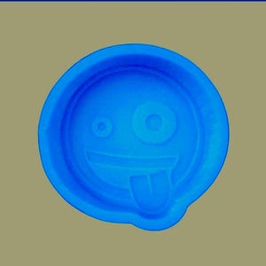 Crazy Face Smiley Emoji Mold for Freshie Mold for Soap Making Candle ...