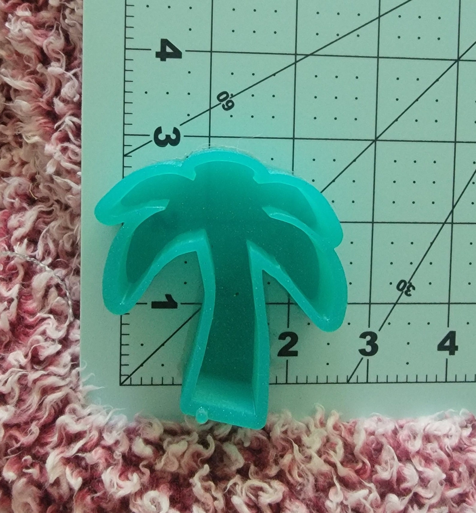 Small Palm Tree Mold for Freshie Vent Mold for Mini Soap Small Candle ...