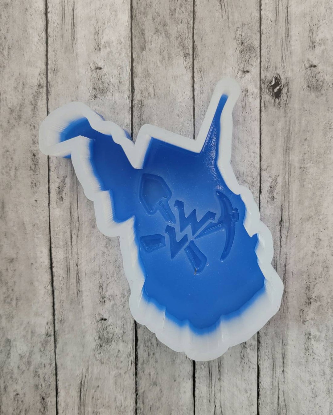 Pick and Axe WEST VIRGINIA Mold for Freshies, Soap Mold, Wax Mold ...