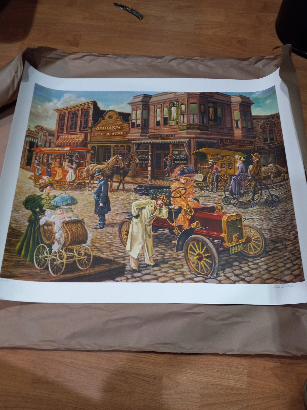 Lee Dubin Hand Signed Autograph Limited Edition Numbered Lithograph ...