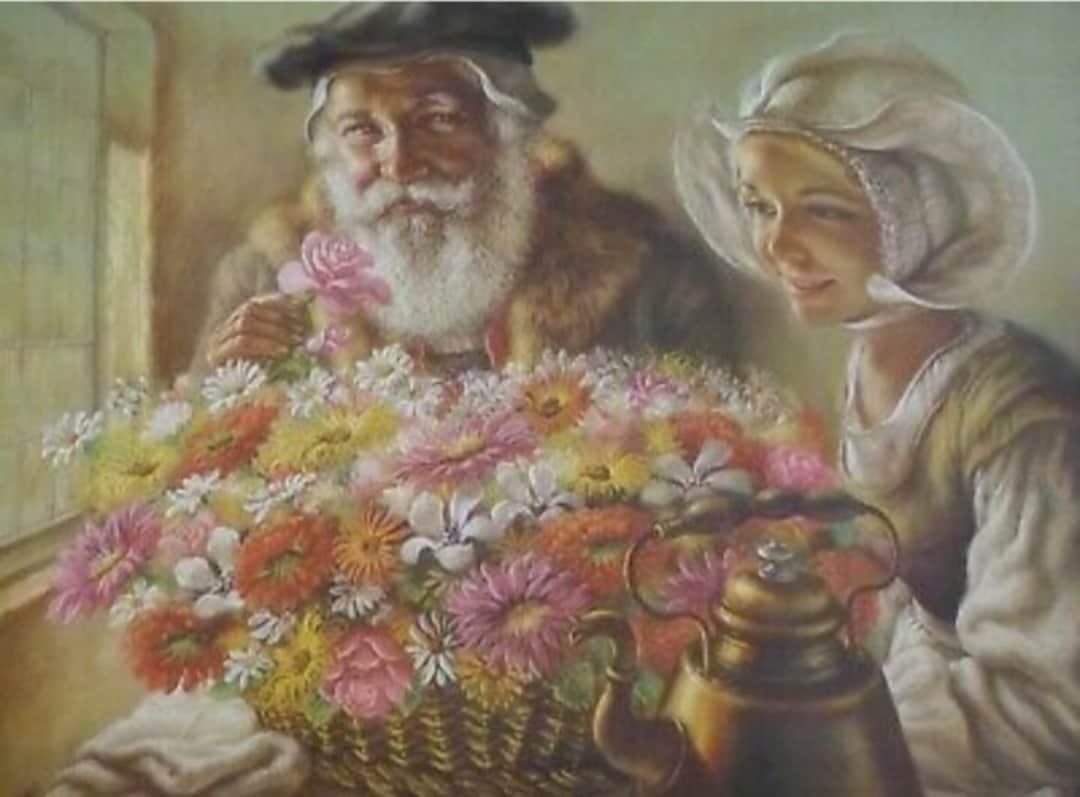 Virginia Dan 1922 to 2014, roses for Papa Limited Edition Lithograph ...