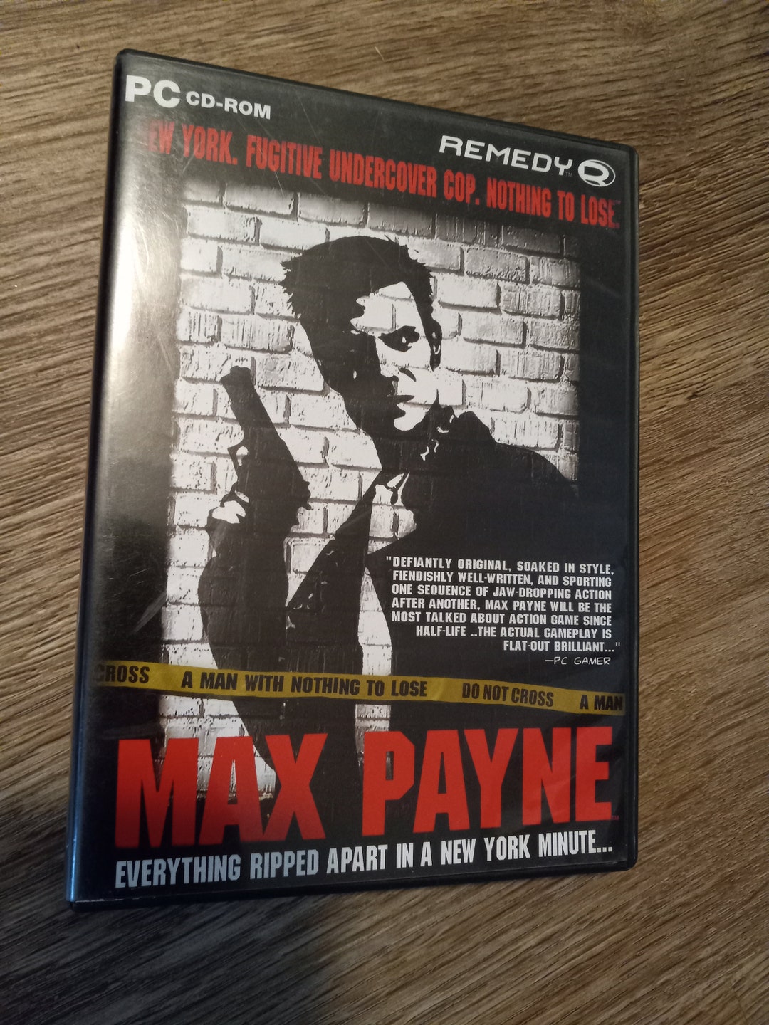 Max Payne Video Game PC CD-ROM 2001 Used With Booklet Action - Etsy