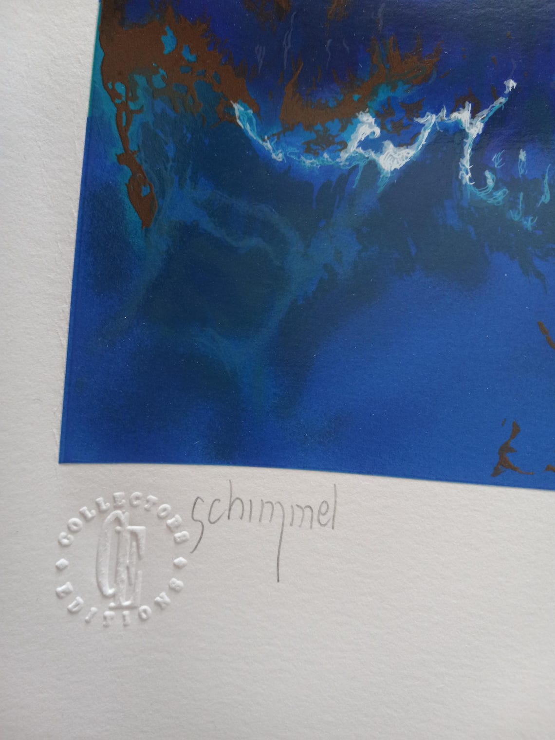 William Schimmel Moondance Hand Signed Limited Edition Serigraph on ...