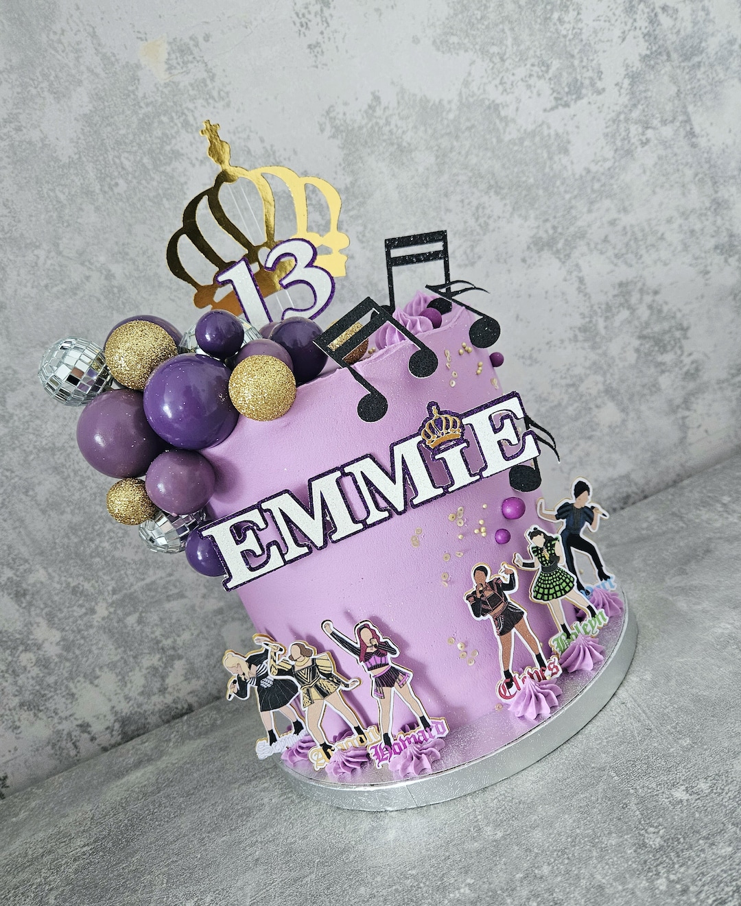 Musical Themed Cake Topper Set - Etsy UK
