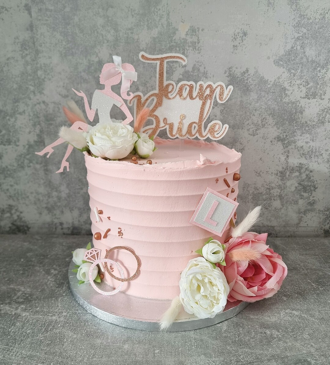 Team Bride Hen Do Cake Topper Bundle - Etsy