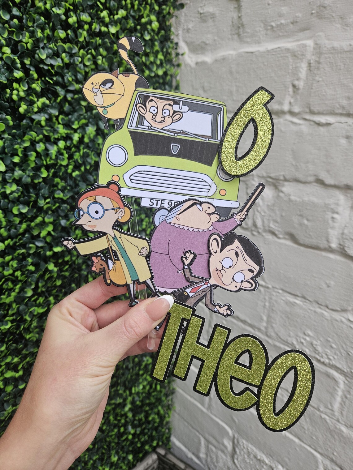 Bean Themed Cake Topper Bundle - Etsy UK