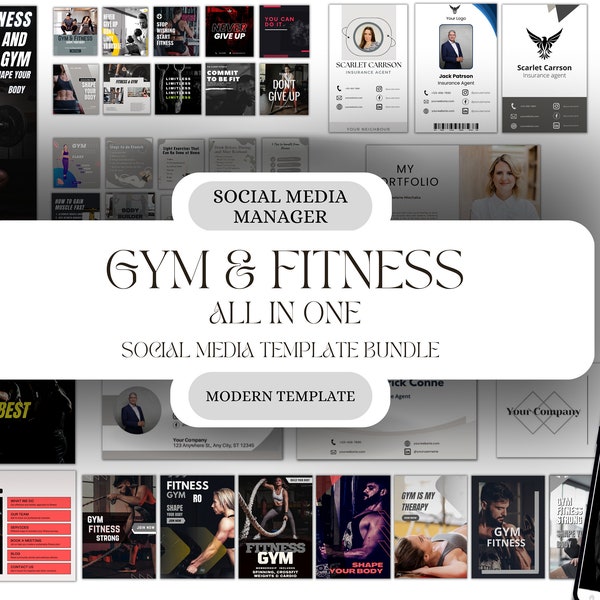 Fitness Planner - Etsy