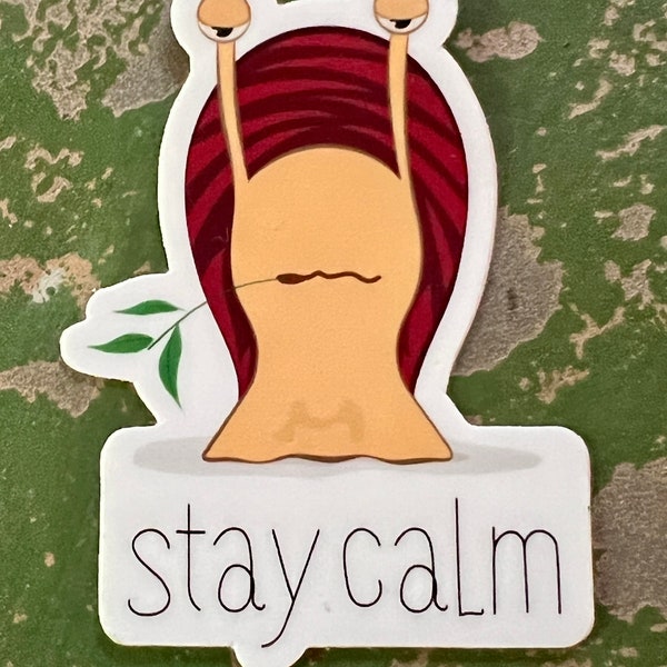 Gary the Snail Sticker - Etsy