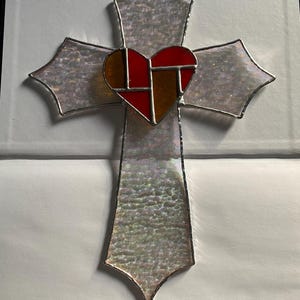Stained Glass Cross - Etsy