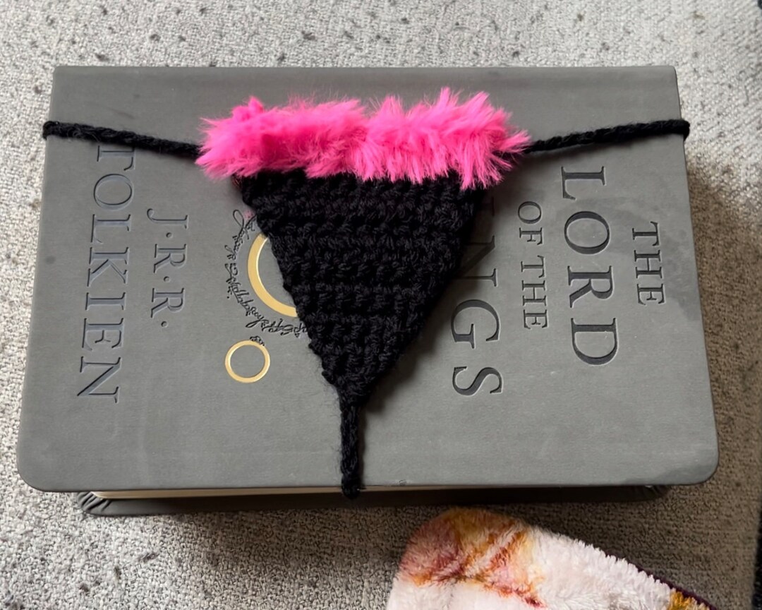 Crochet Book Thong Bookmark PATTERN ONLY - Etsy