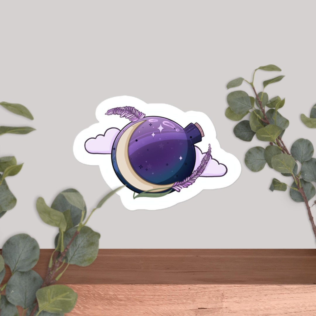 Potion Sticker | Lunar Sticker | Moon Potion | Lunar Potion | Witchy ...