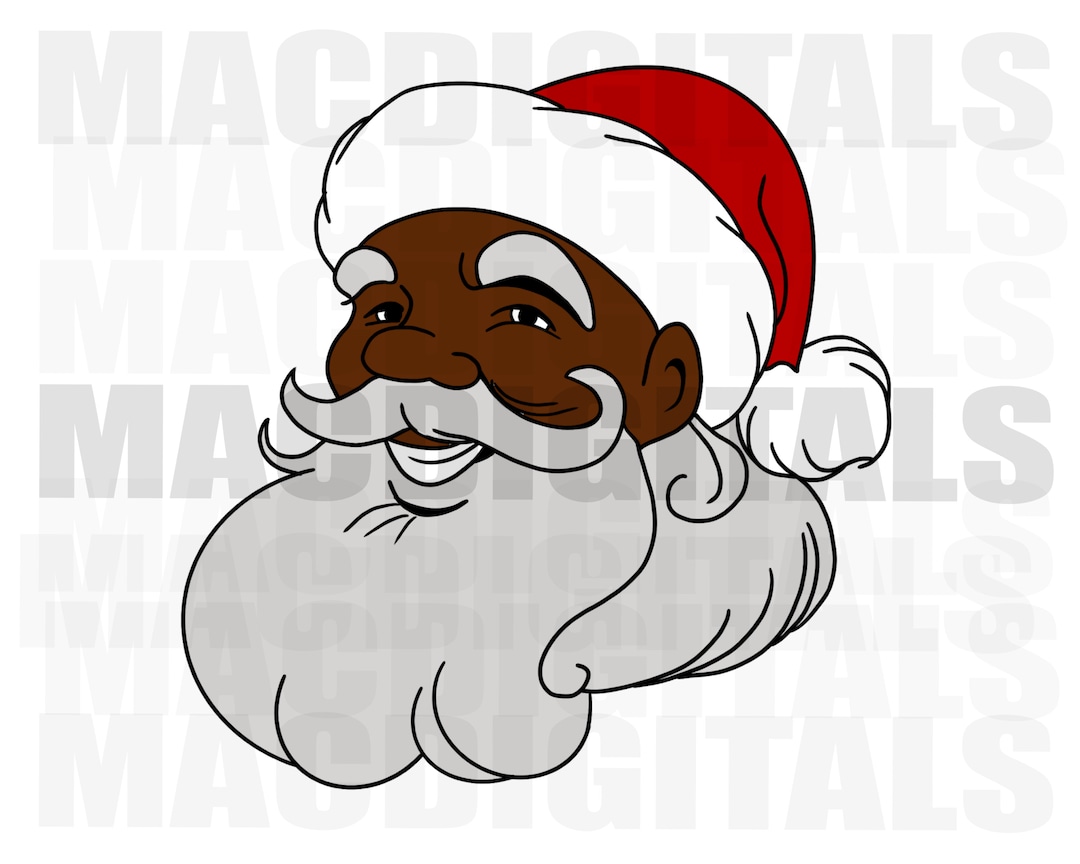 Handsome Santa African American Santa Vintage Santa Santa - Etsy