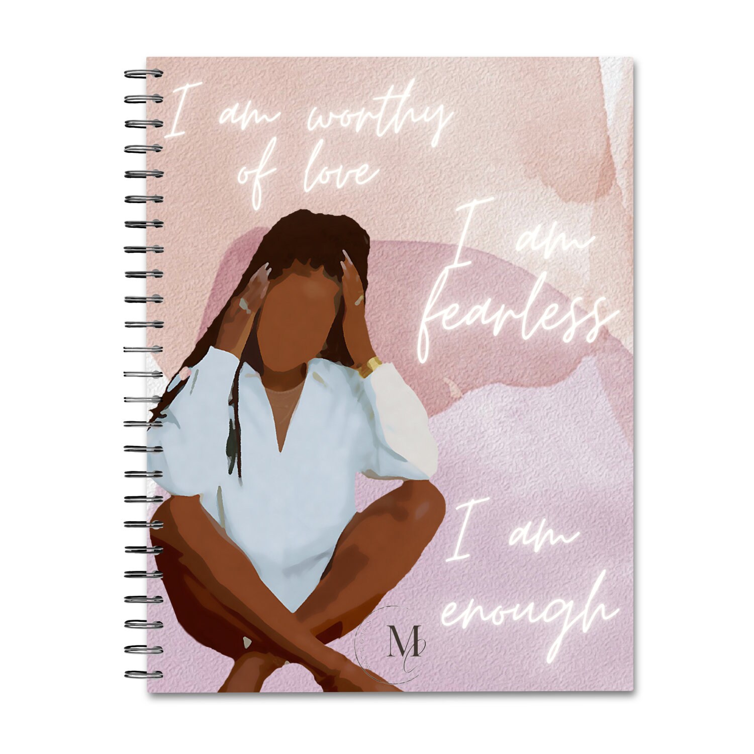 Affirmations, Planner Cover, Journal Cover, Notebook Cover, African ...