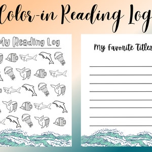 Reading Log Printable Literature Journal Morning Basket Progress ...