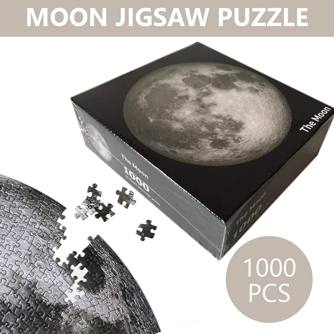 1000 Pieces Round Jigsaw Puzzle 26 - Etsy