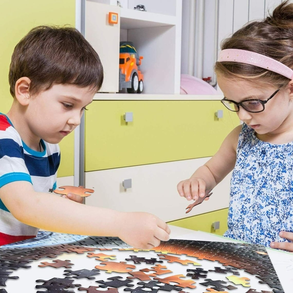 1000 Pieces Round Jigsaw Puzzle 26 - Etsy