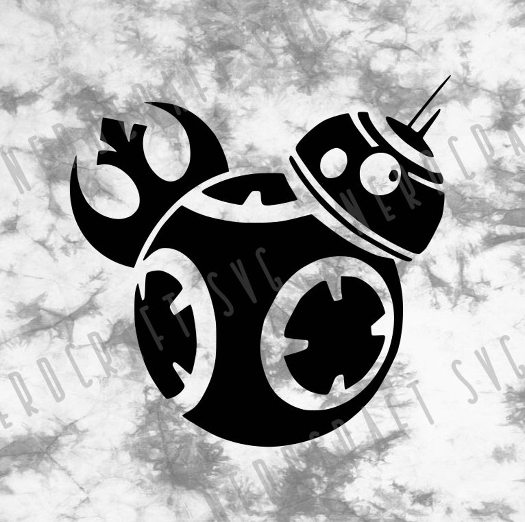 Rebel Droid Hidden Mouse Digital Design Bundle Svg Dxf Jpg Pdf Png Cut ...