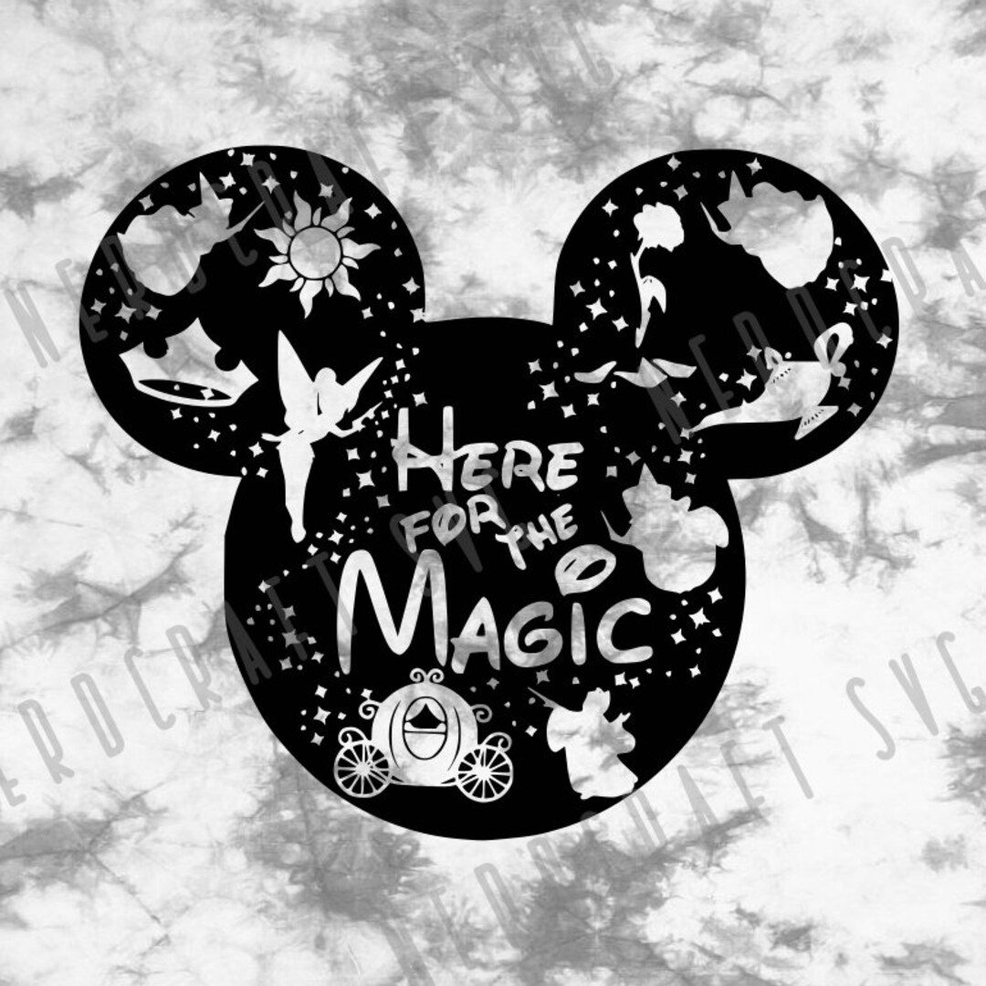 Magical Mouse Digital Design Dxf Svg Pdf Png Jpg Cut Engrave Craft DIY ...