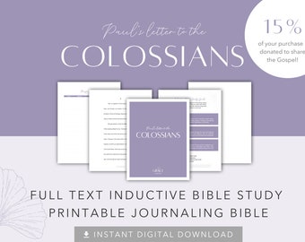 Bible Study Digital - Etsy