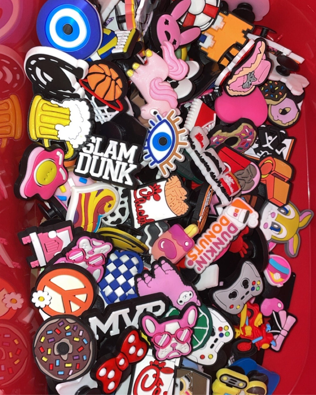 Assorted Croc Shoe Charms: Bulk Set of 10-50 Unique Accessories for ...