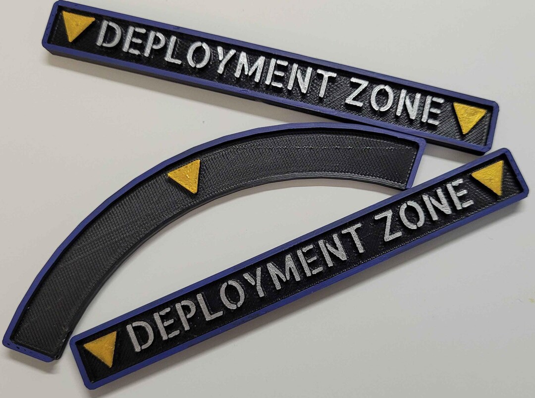 Wargaming - Deployment Zone Markers - Etsy