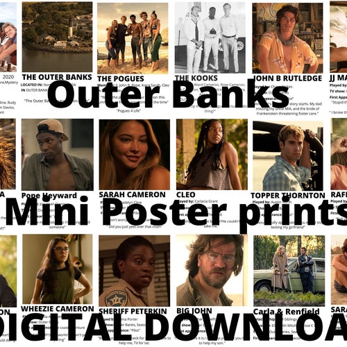 Outer Banks Wall Collage Kit digital Only - Etsy Canada