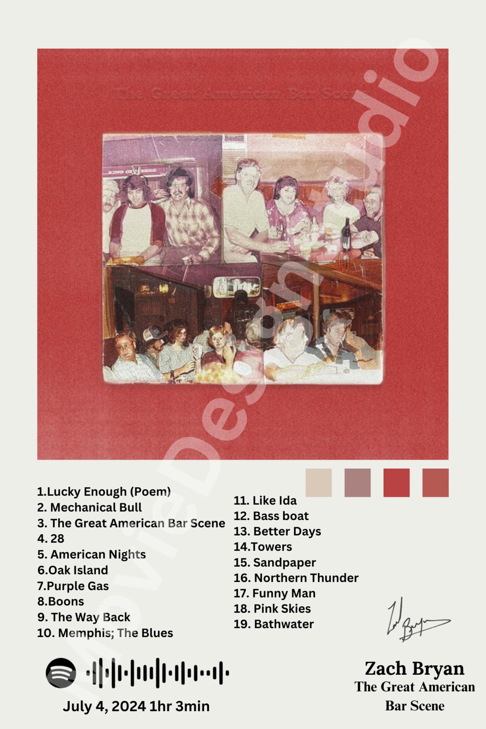 Custom Mini Album Posters DIGITAL DOWNLOAD, Album Cover Poster, Poster ...