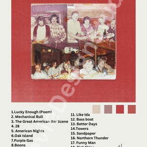 Custom Mini Album Posters DIGITAL DOWNLOAD, Album Cover Poster, Poster ...