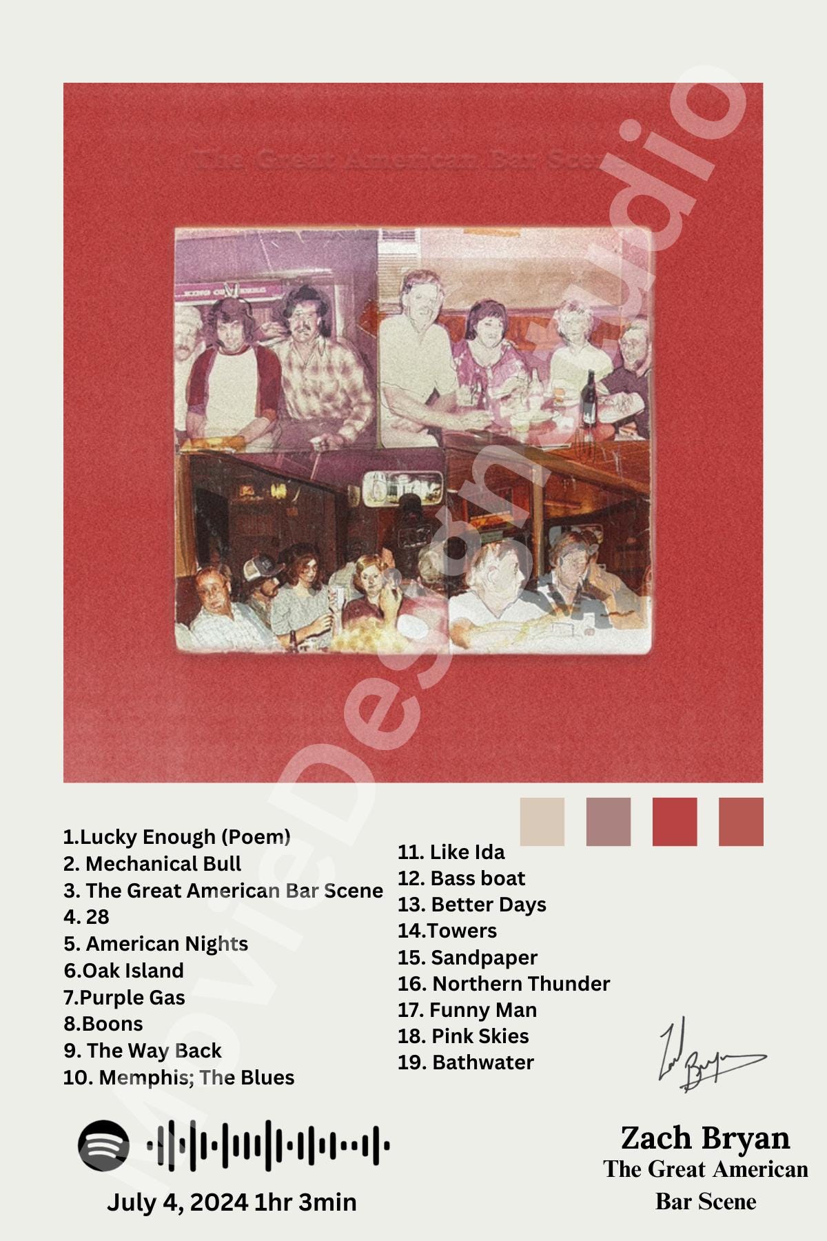 Custom Mini Album Posters DIGITAL DOWNLOAD, Album Cover Poster, Poster ...